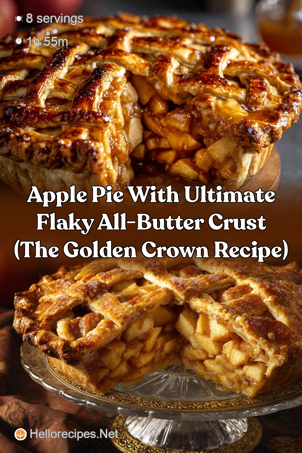 Apple Pie: The Golden Crown Ultimate Flaky-Crust Recipe