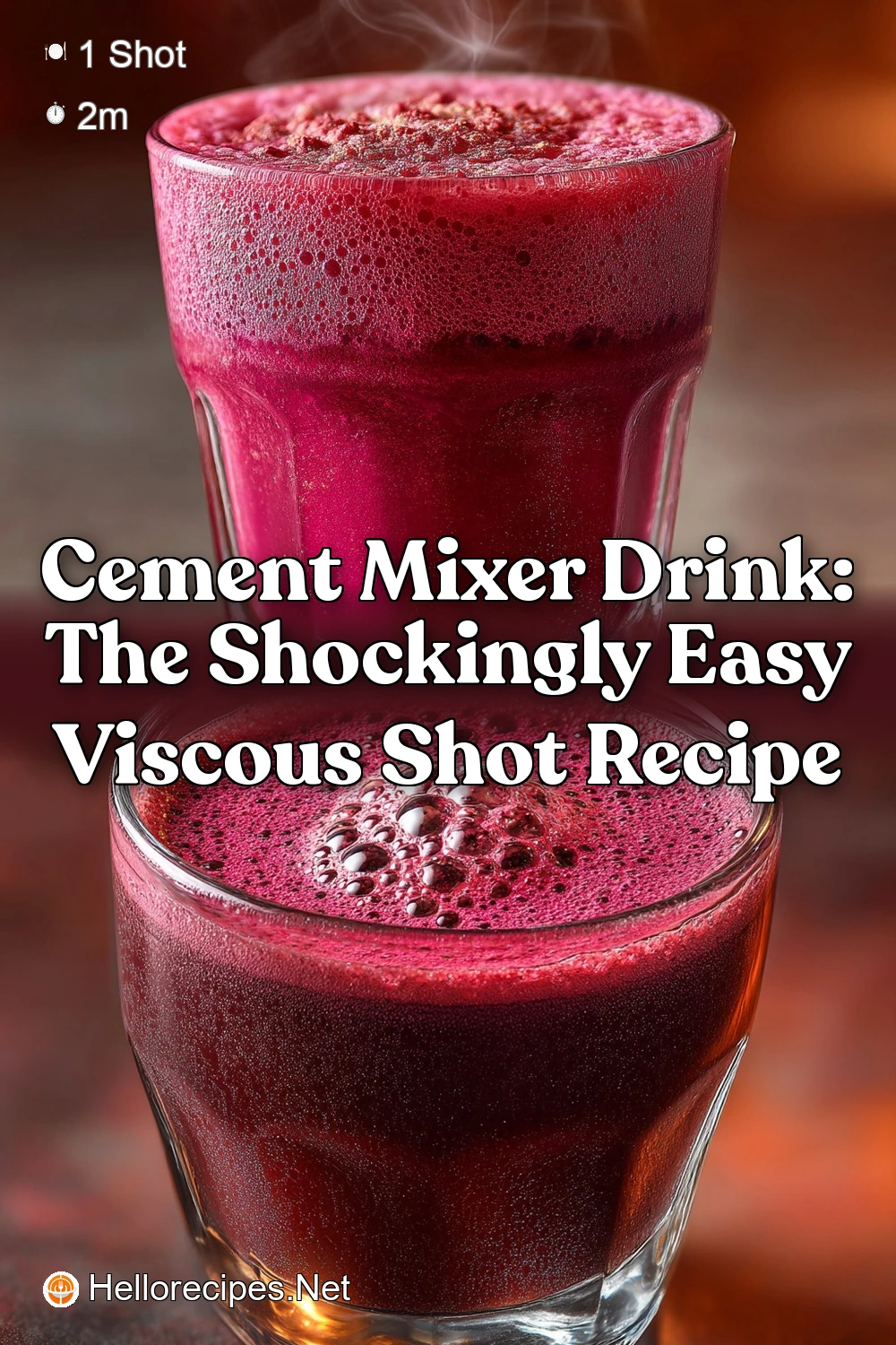 Cement Mixer Drink: Viscous Victorian Shot Recipe (2 Mins)