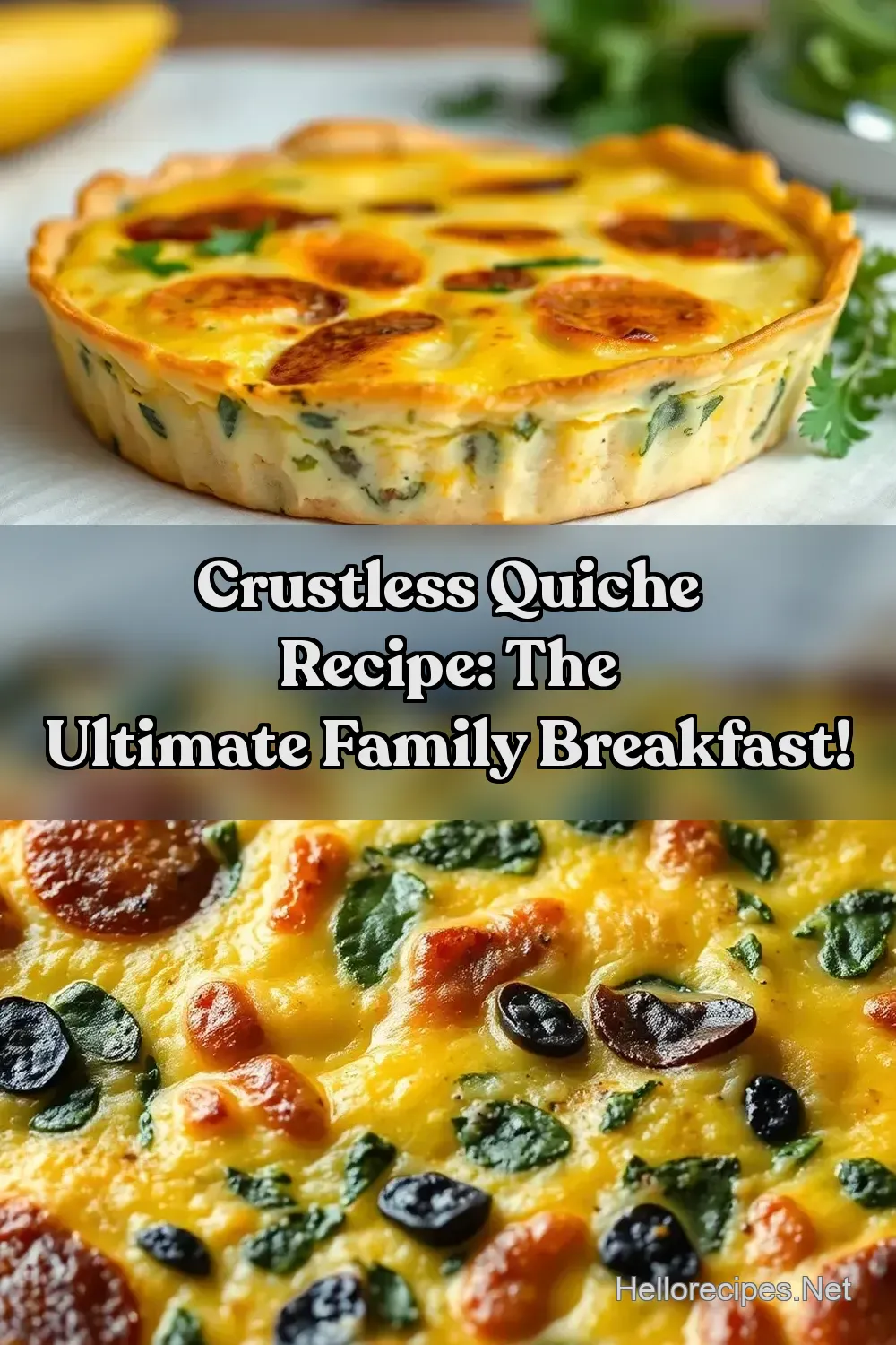 Ultimate Crustless Quiche Recipe: Effortless Full English!