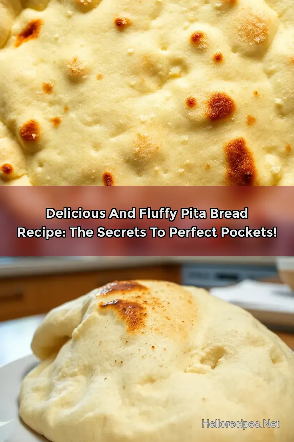 Quick & Easy Homemade Pita Bread Recipe: Soft, Fluffy & Fl…