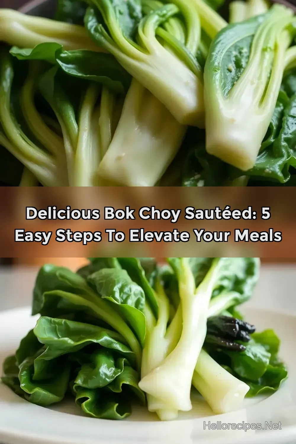 How Do You Prepare Bok Choy? Easy Sautéed Recipe for…