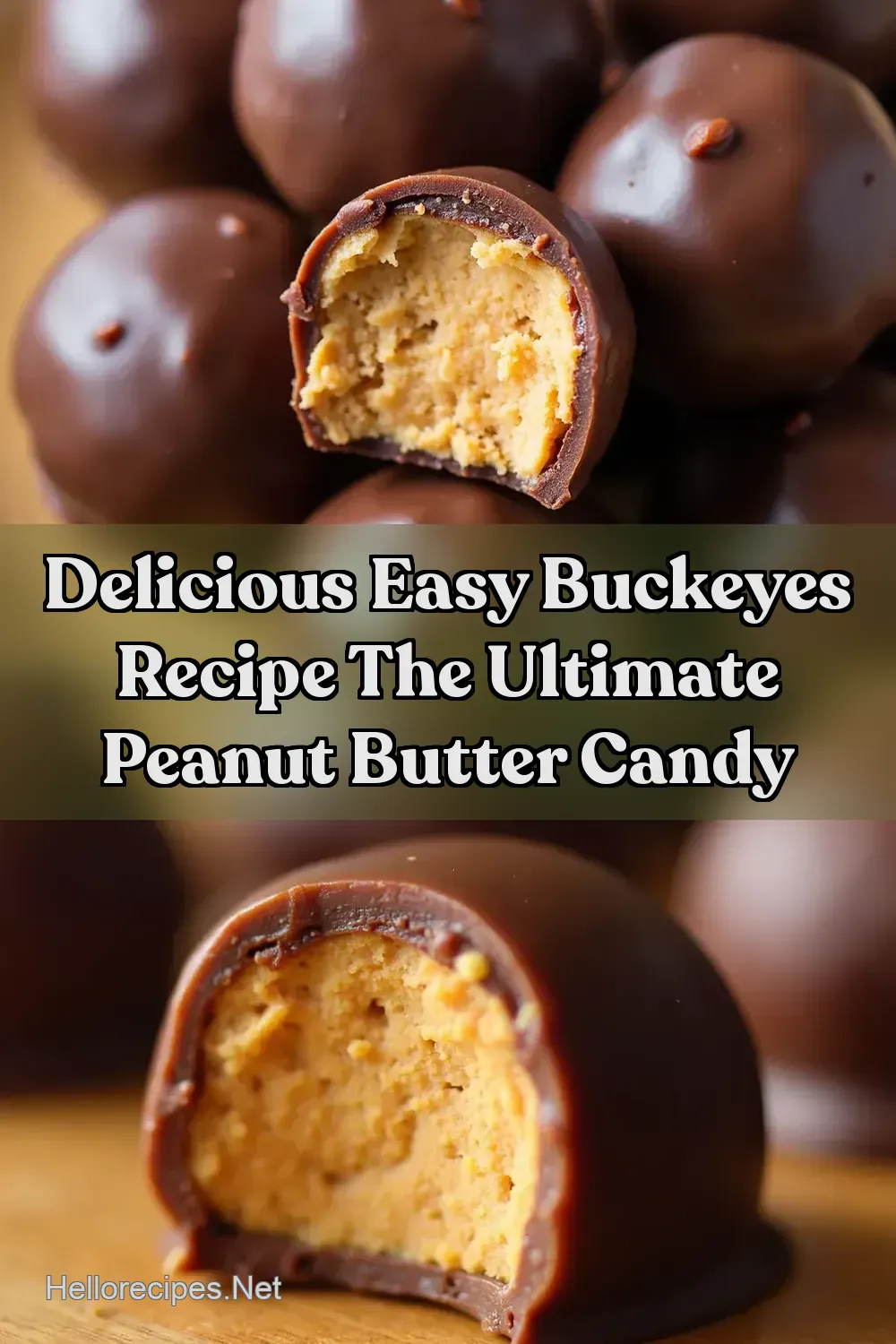 Easy Buckeye Candy Recipe Oh My Buckeyes - Hello Recipes