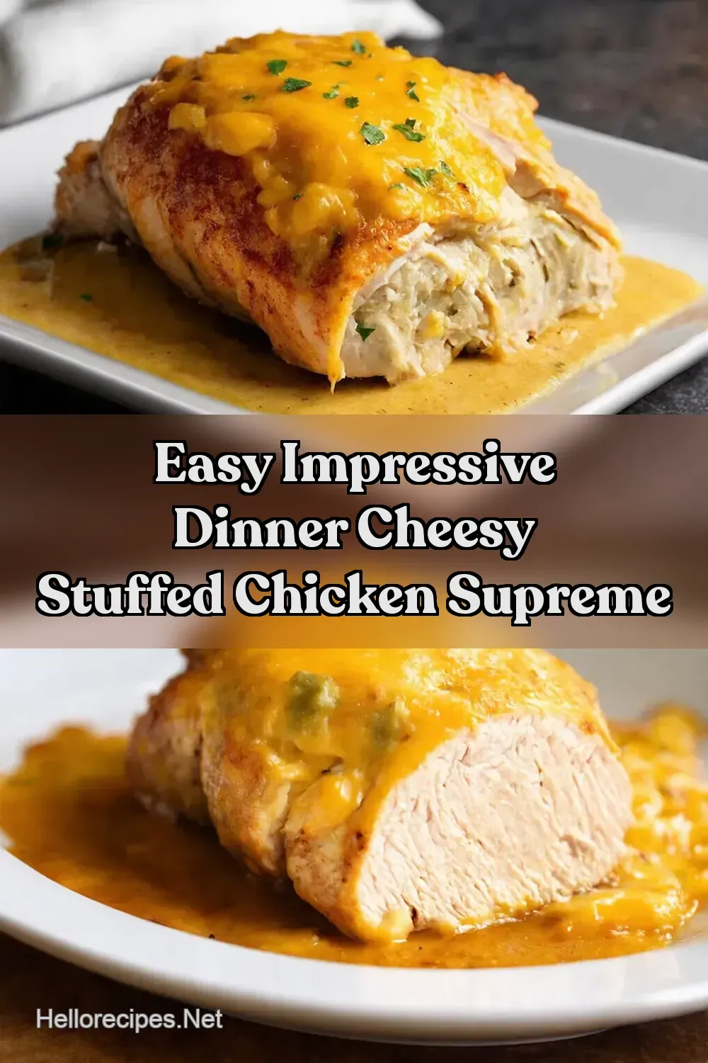 Cheesy Stuffed Chicken Breast Cheesy Stuffed Chicken Supreme