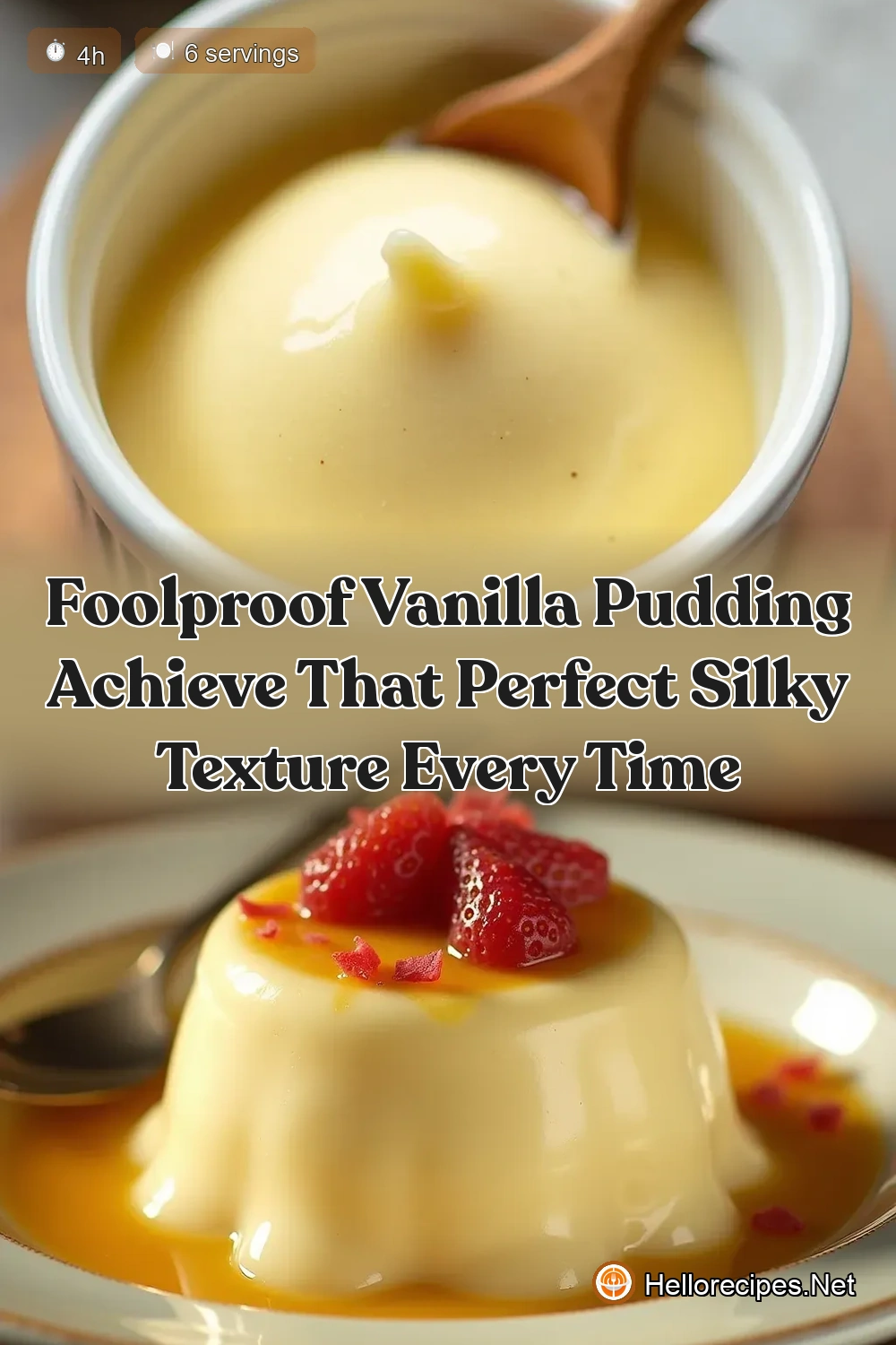 The Best Silky Vanilla Pudding Recipe From Scratch Easy…