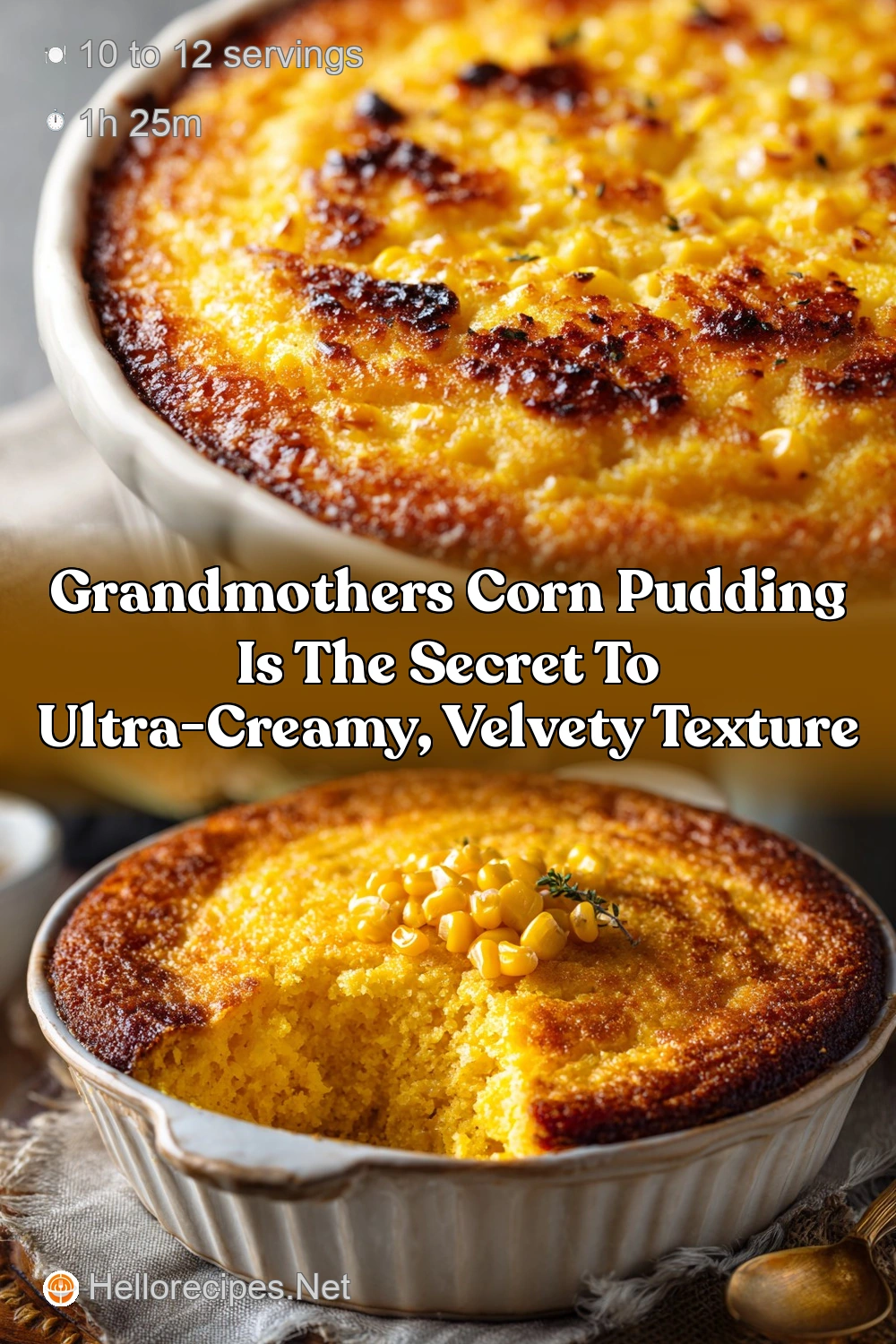 Grandmothers Corn Pudding: The Ultra-Creamy Old Fashioned…