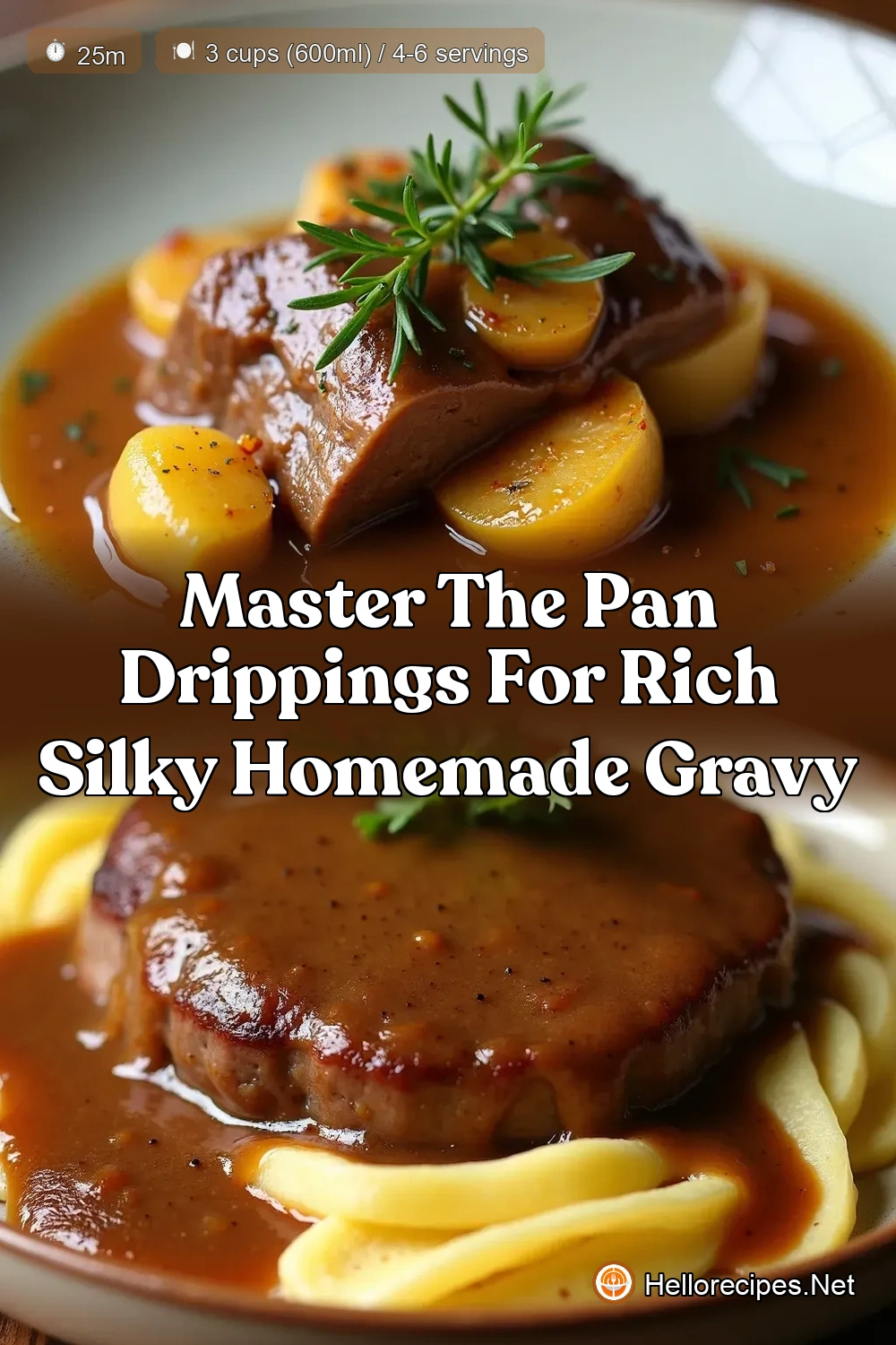 The Proper Sunday Roast Gravy Silky Made From Scratch