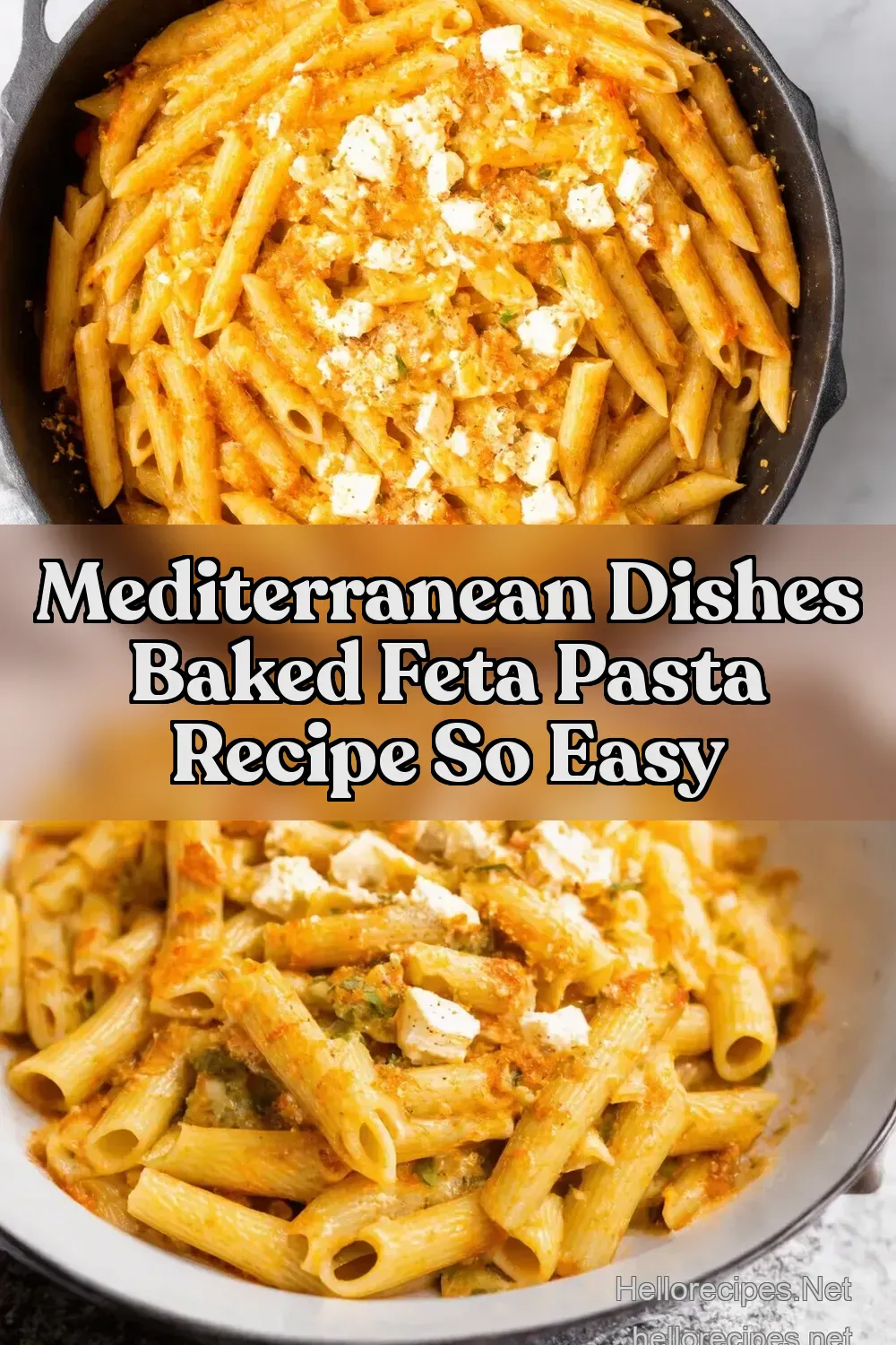 Baked Feta Pasta My GoTo Recipe Using Feta Cheese - Hello…