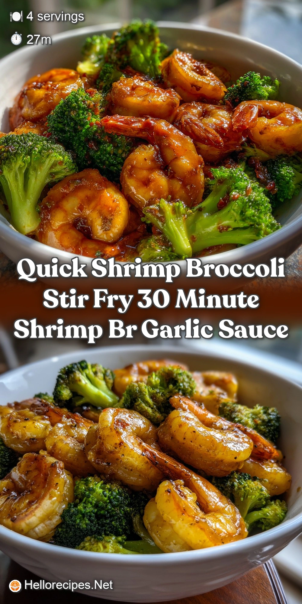 Quick Shrimp Broccoli Stir Fry 30 Minute Shrimp Br: Tender…