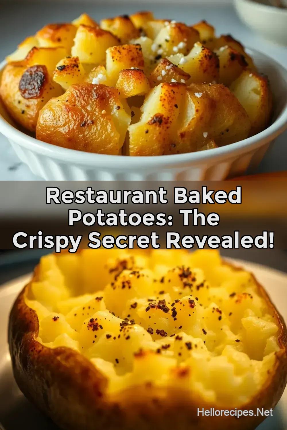 Perfect Baked Potato in the Oven? My Crispy Fluffy Secret!