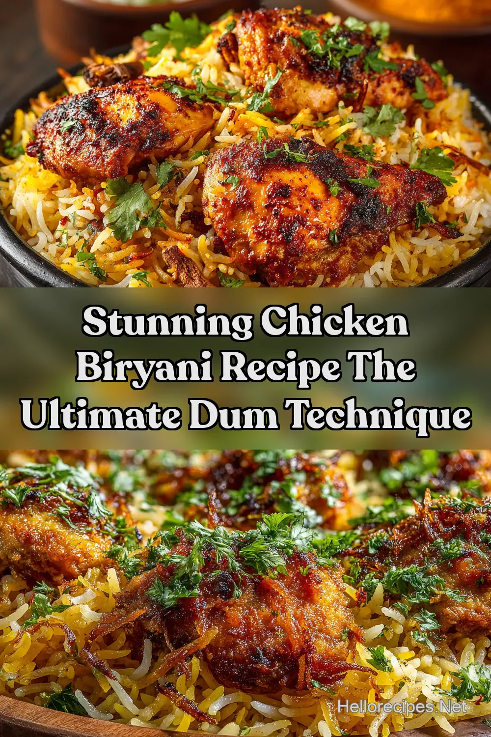 Royal Authentic Hyderabadi Chicken Biryani Dum Style Recipe
