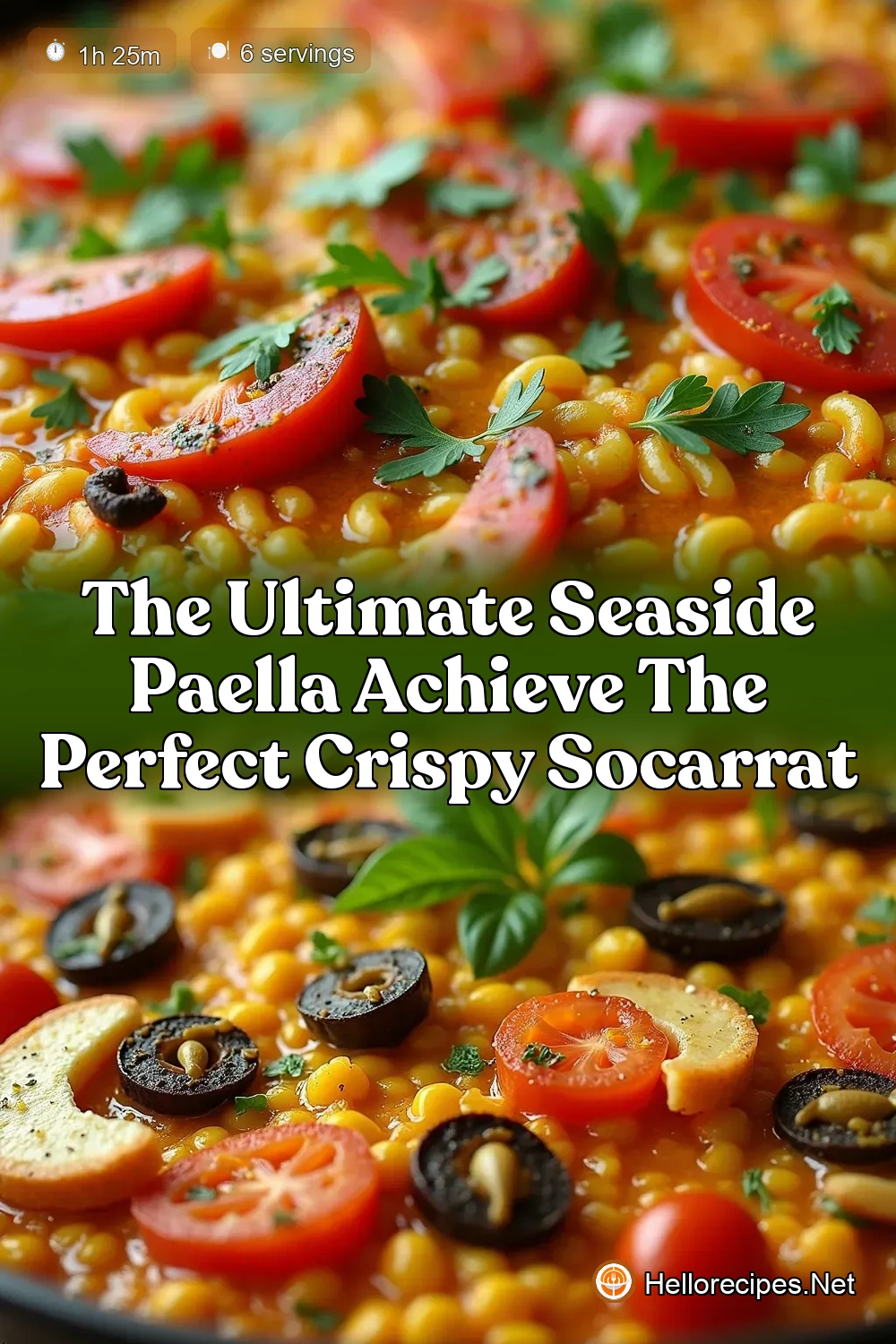 Authentic Seaside Paella Recipe with Perfect Socarrat