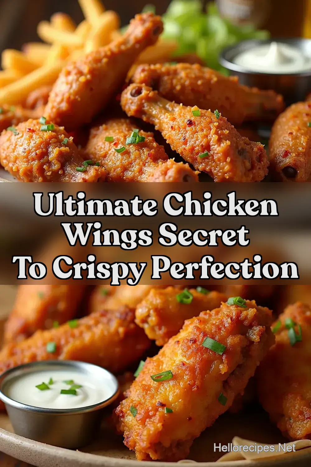 The Seriously Crispy Baked Chicken Wings Pub Perfection