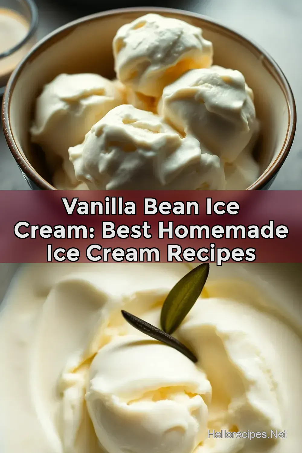 Silky Vanilla Bean Ice Cream Recipe: Old Fashioned Homemade!