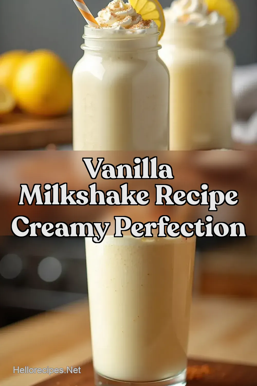 Best Milkshake Recipe The Ultimate Vanilla Dream - Hello…