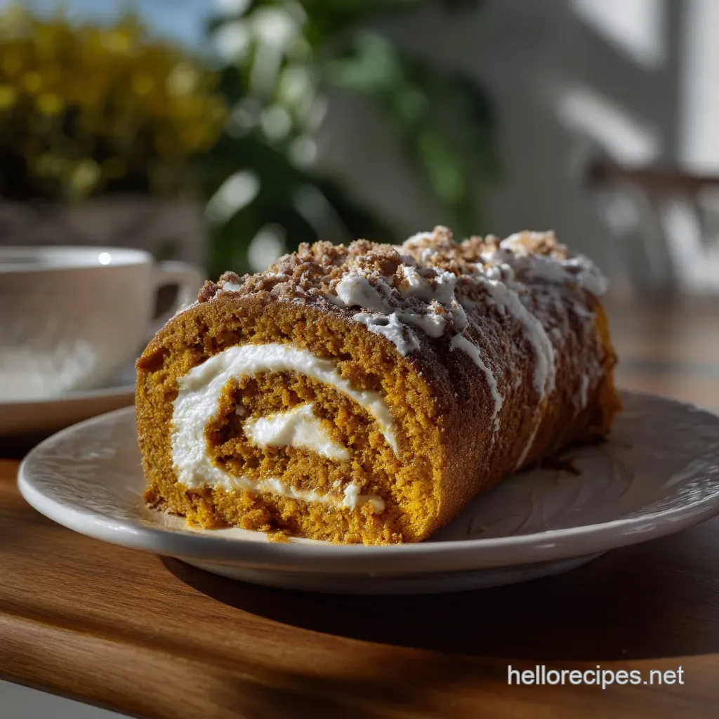 Easy Classic Pumpkin Roll Recipe: No-Fail - Hello Recipes