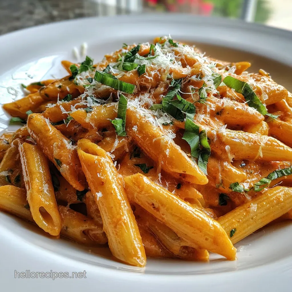 Penne alla Vodka Ready in 30 Min - Hello Recipes