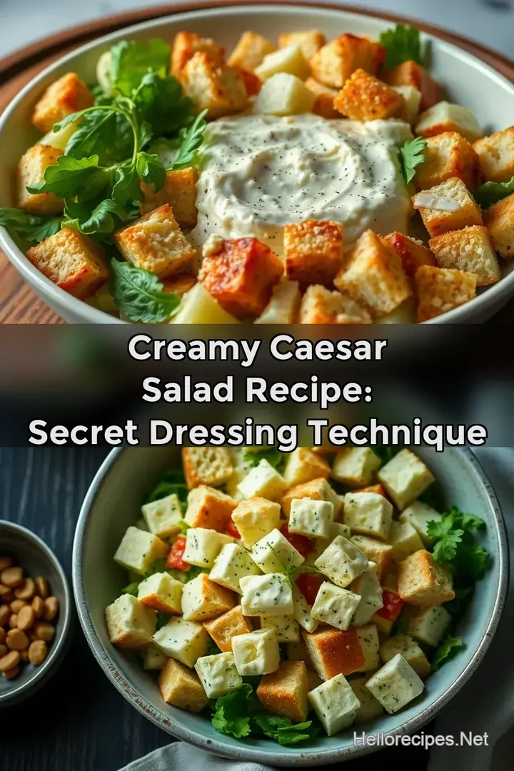 The Ultimate Caesar Salad: Classic & Creamy | Salad Recipes