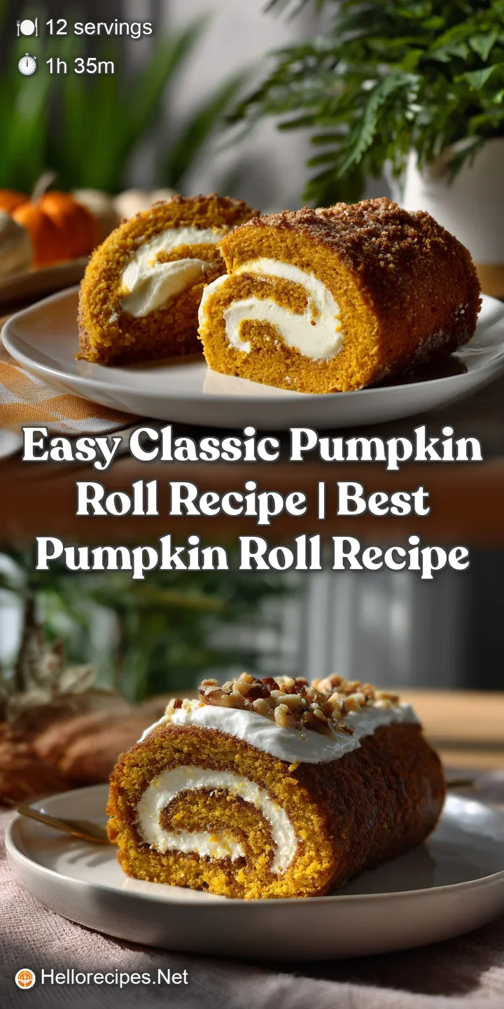 Easy Classic Pumpkin Roll Recipe: No-Fail - Hello Recipes
