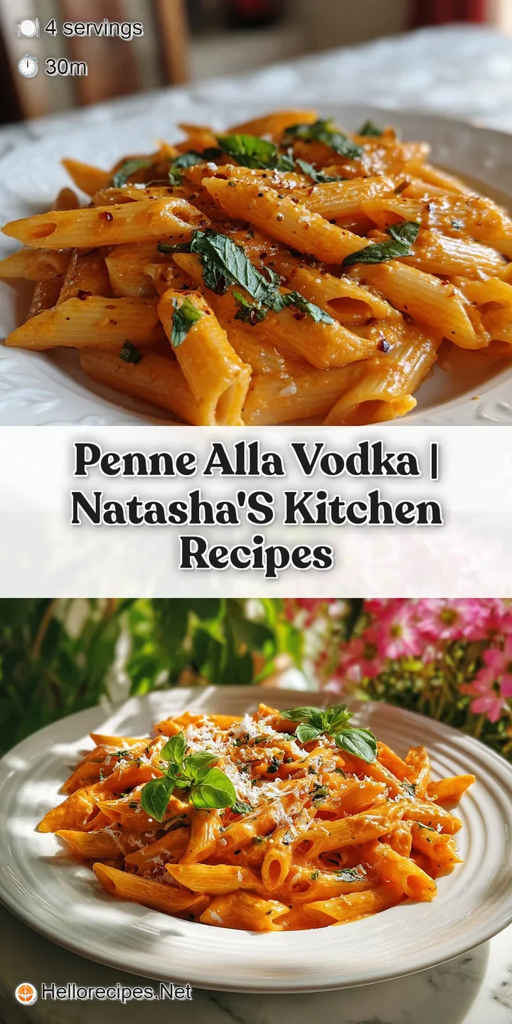 Penne alla Vodka Ready in 30 Min - Hello Recipes