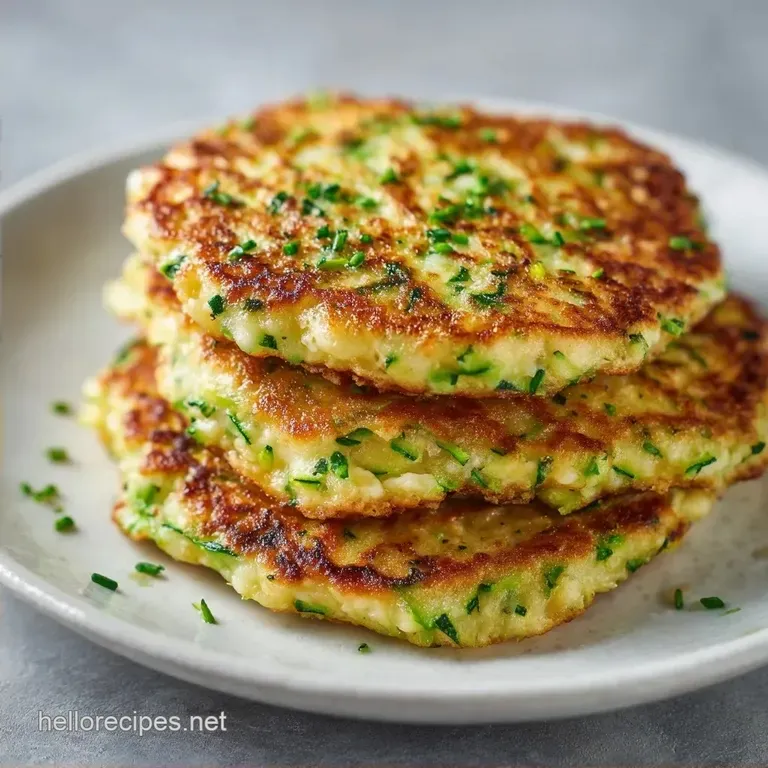 Zucchini Pancakes in 20 Minutes - Hello Recipes